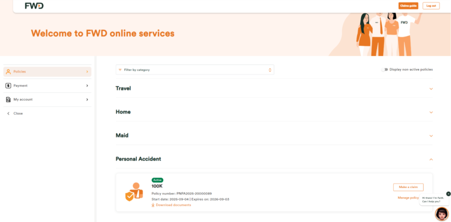 What has changed on the Customer Portal? – FWD Insurance
